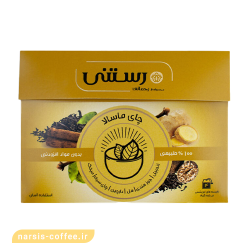 قیمت و خرید دمنوش رستنی چای ماسالا مشخصات دمنوش اشانتیون ارسال